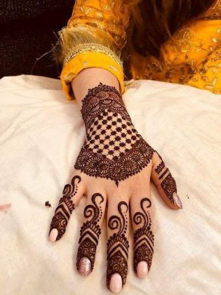 Best & latest mehndi Dizain Collection Images to try in 2020 | Weddingbels