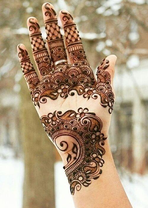19 Beautiful Pakistani Mehndi Design For Hand images | weddingbels