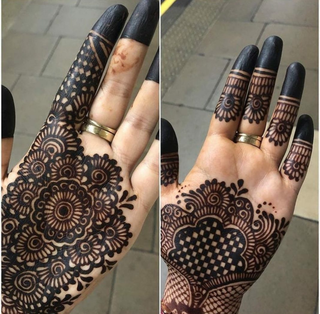 Round Mehndi Designs for hands You Should Definitely Try In 2020
