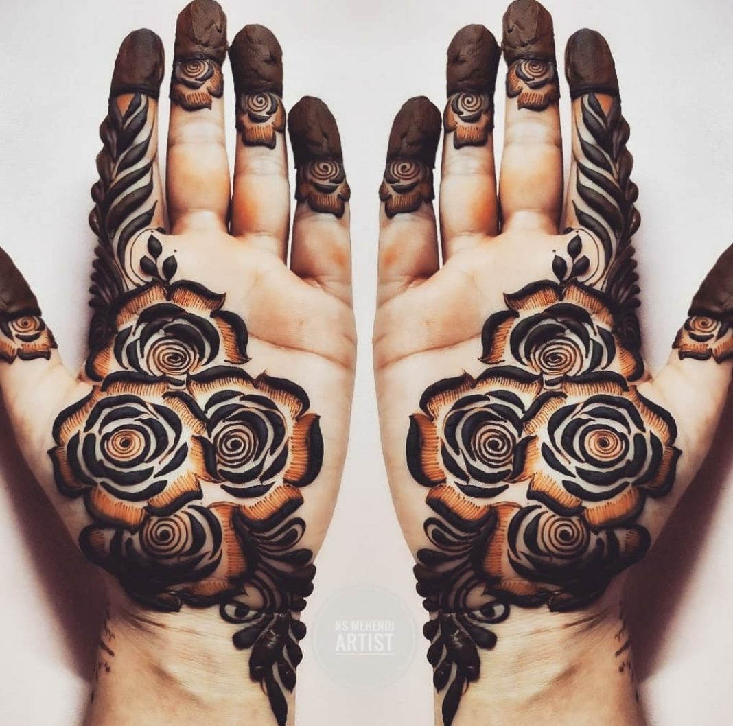 Round Mehndi Designs for hands You Should Definitely Try In 2020